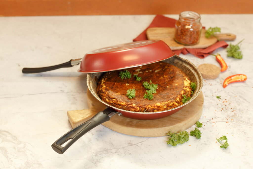 Sartén doble Antiadherente RIVOLI de 20 cm. | Jovifel Tienda Online Oficial